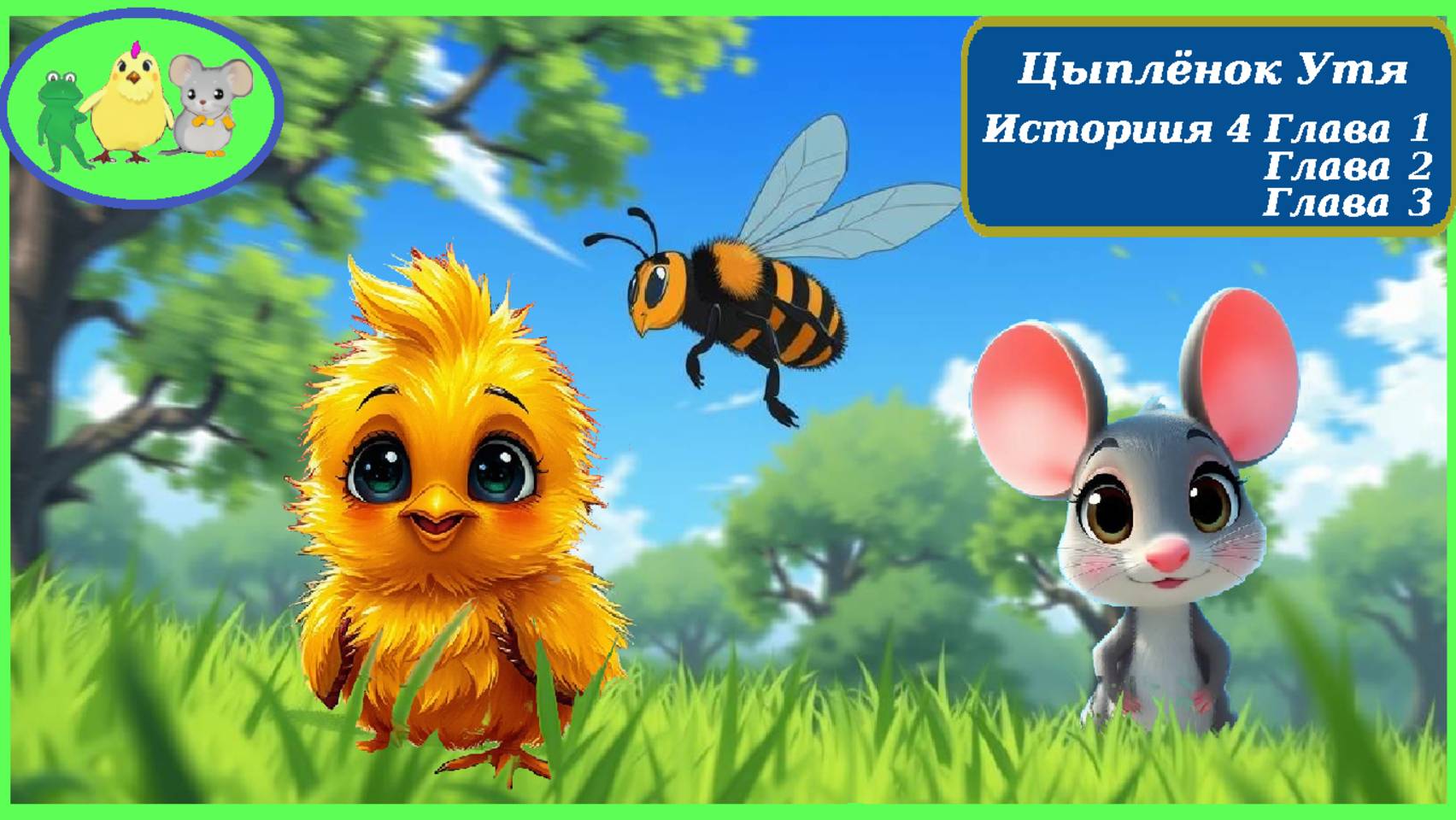 Цыплёнок Утя. История 4. Главы 01-03