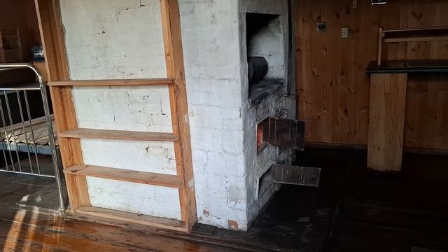 Пробный розжиг печи после годового перерыва в топке