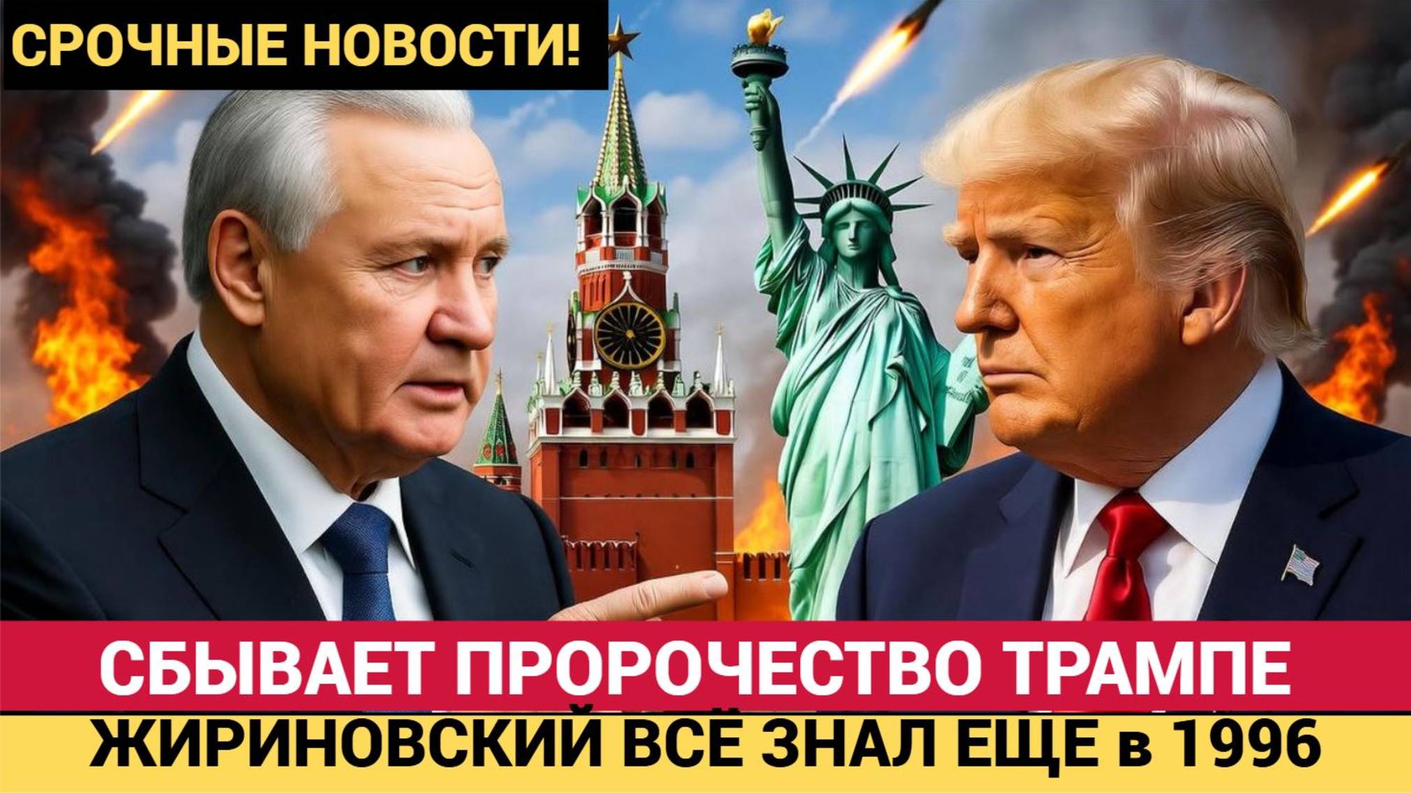 ЖИРИНОВСКИЙ ЗНАЛ ВСЁ! Над ним смеялись-Пророчество о ТРАМПЕ сбывается!