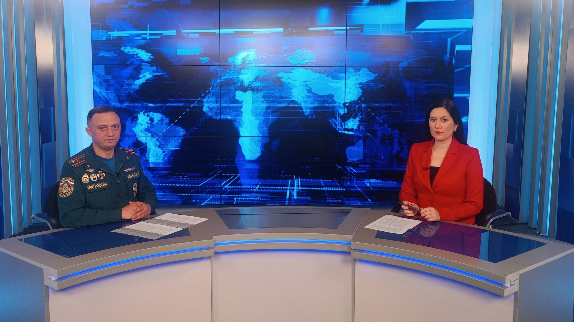 В эфире ГТРК «Кострома» сотрудники МЧС напомнили правила пожарной безопасности в отопительный период