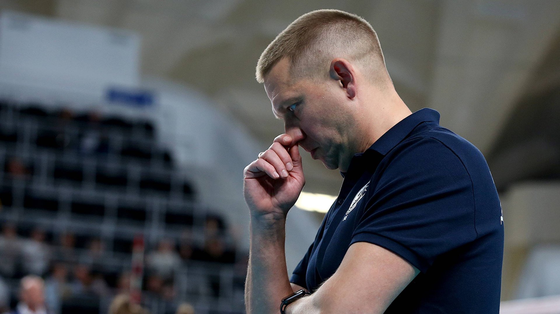 После матча. Москва, «Дружба». Алексей Бабешин. Суперлига 2026