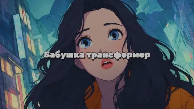Бабушка трансформер. Шуточная песня