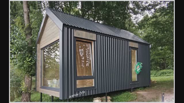 Домики в стиле барнхаус 6,00*3.00- видео 2.
