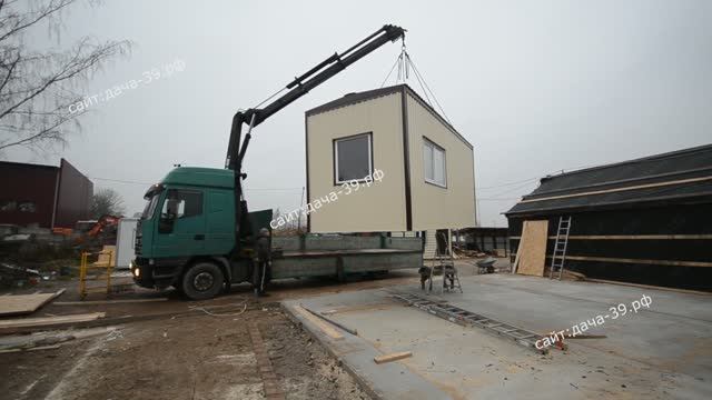 Высота 2.90 "Бытовка 6,00*2,45-14.5 м2"