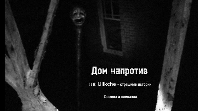 Дом напротив. Страшные истории на ночь.