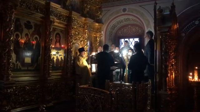 Свято Троицкий кафедральный собор г.Саратова - Всенощное бдение. 20.02.2021