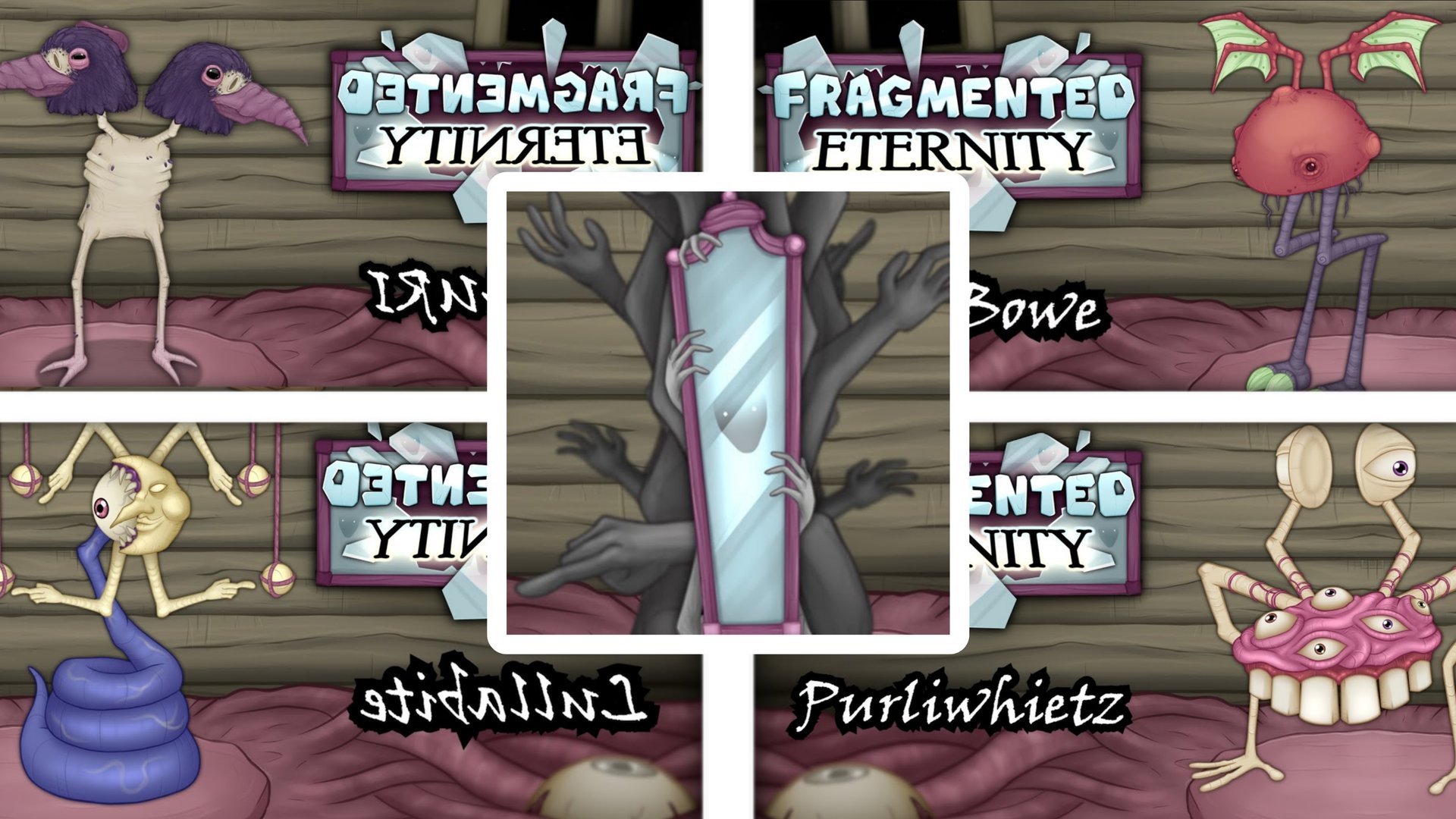 Раздробенная Вечность - Все Монстры, Песни и Анимации (My Singing Monsters, Мои Поющие Монстры)