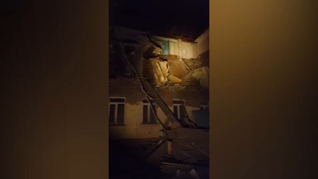 Уфа. 31 июля 2025 год. Обрушение дома на Коммунистической 52.