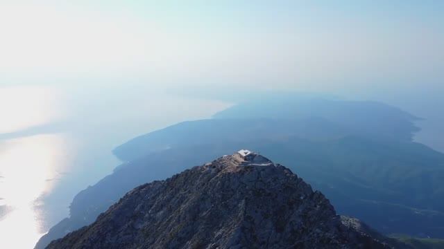 Афон. Восхождение и ночевка на вершине Афона (2025, греческий язык)