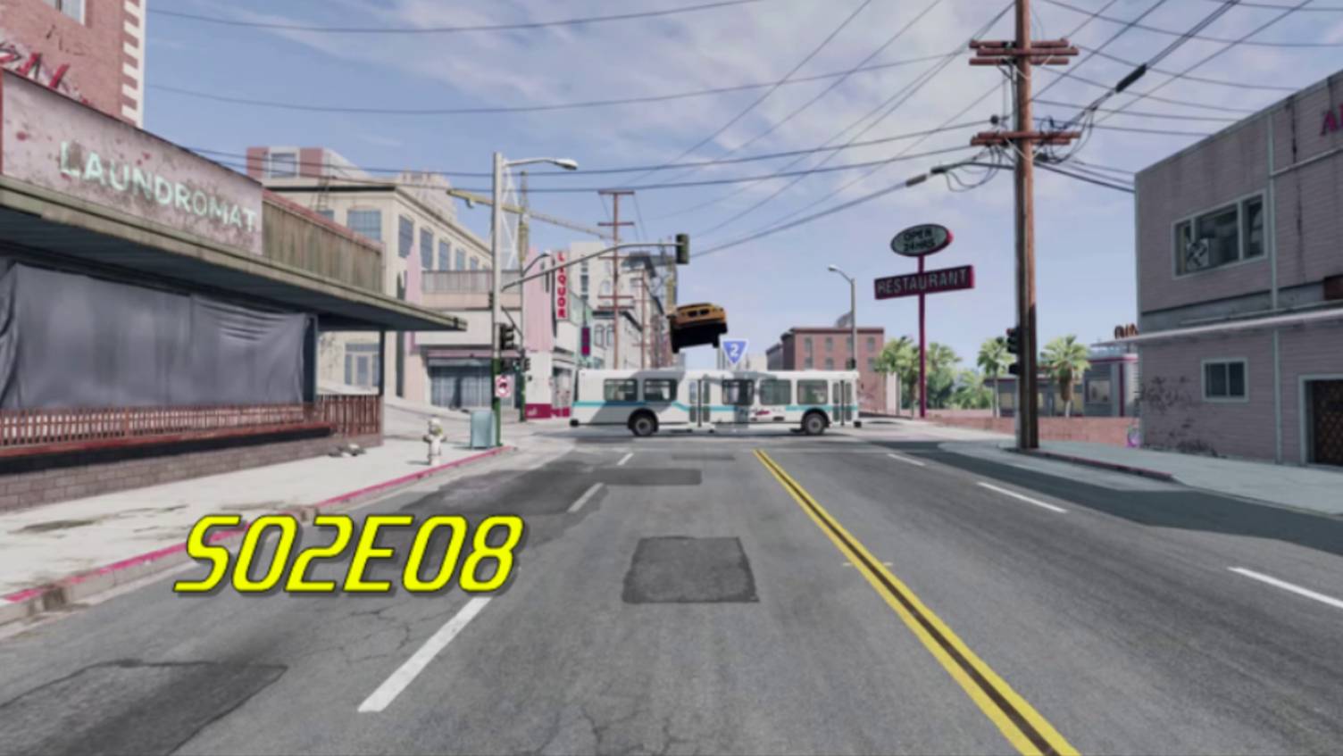 Фильм в BeamNG.drive. Погоня за бандой Тройнов 1 часть (+ звуковые эффекты) SO2EO8 2 сезон 8 серия