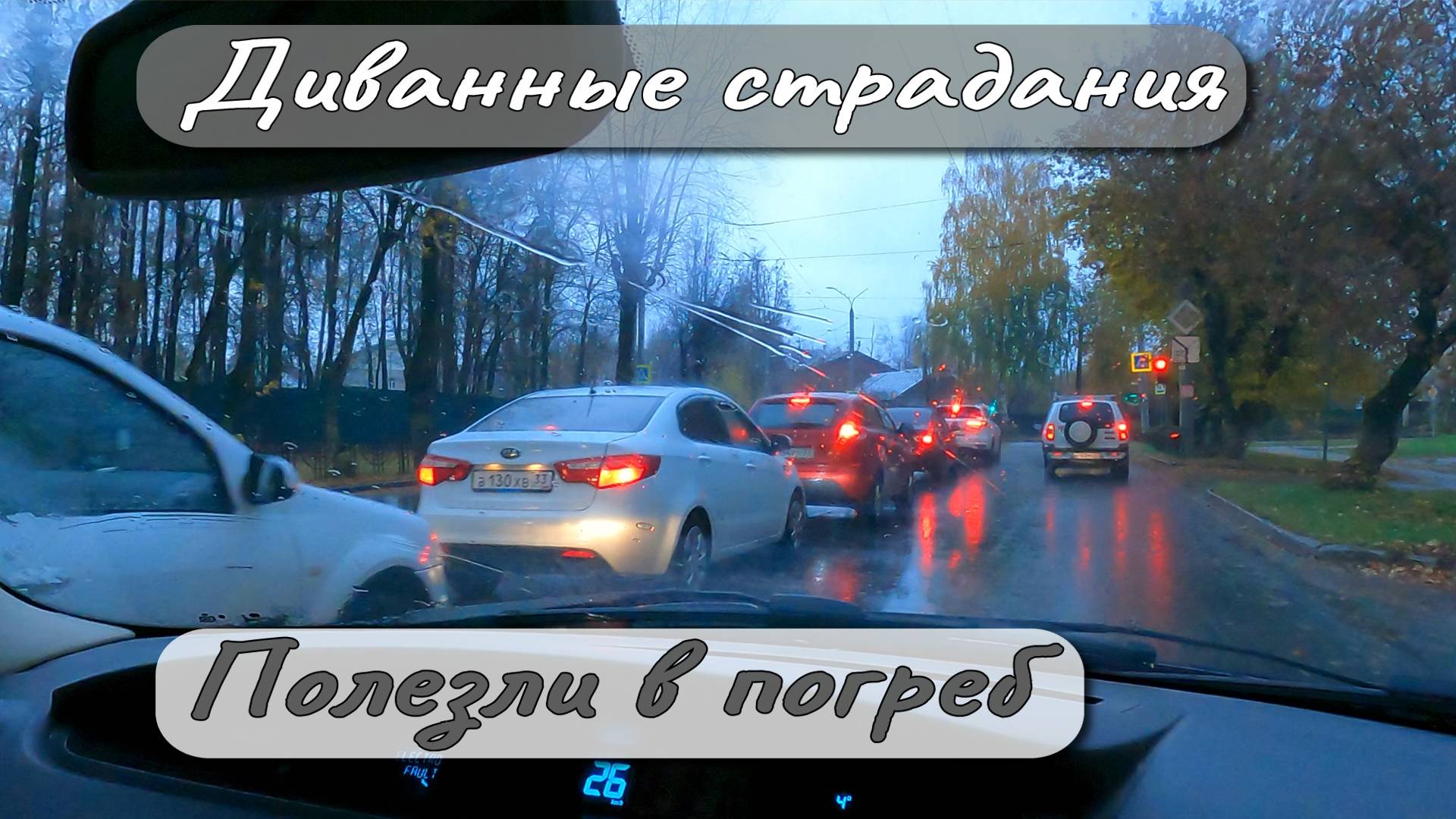 Диванные страдания Полезли в погреб