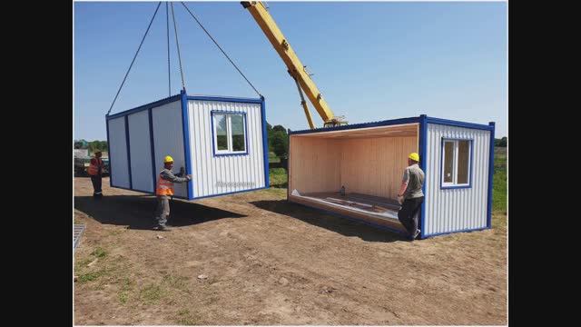 Строительный штаб 6,00*4,90 (дача,бытовка)