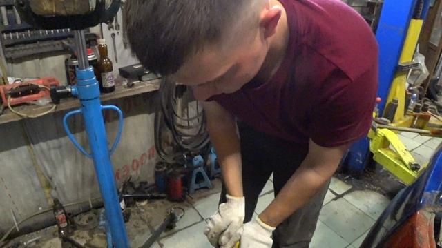 118  ваз 2112  - никитос в поисках стука на вазике