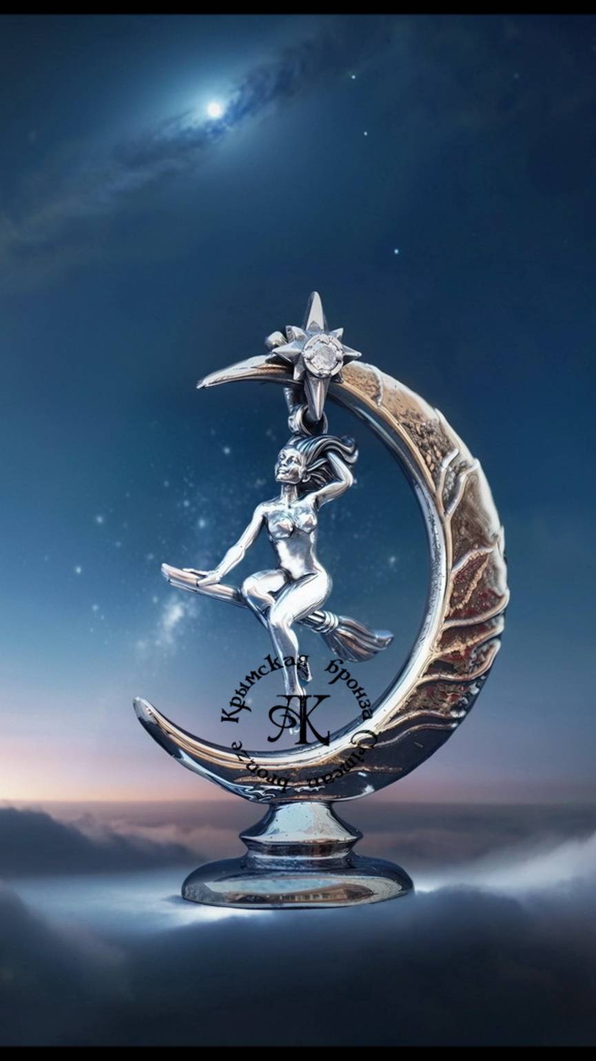 кулон Ведьмочка