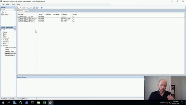 13. PI System Admin： Basics - Configuring User Security for the Data Archive