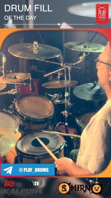 Заполнение на барабанах на одну четверть #9 #drumfill #drumlesson