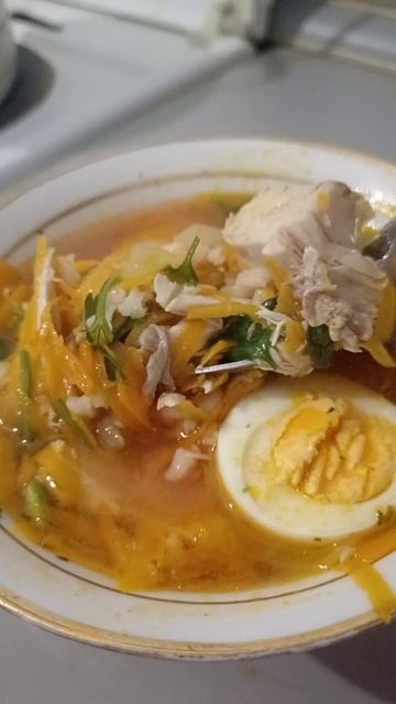 Польский томатный суп (Zupa pomidorowa