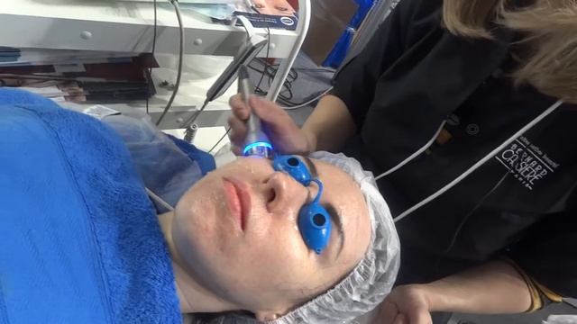 Фрагмент мастер-класса: процедура на аппарате IONTO-MESOsono