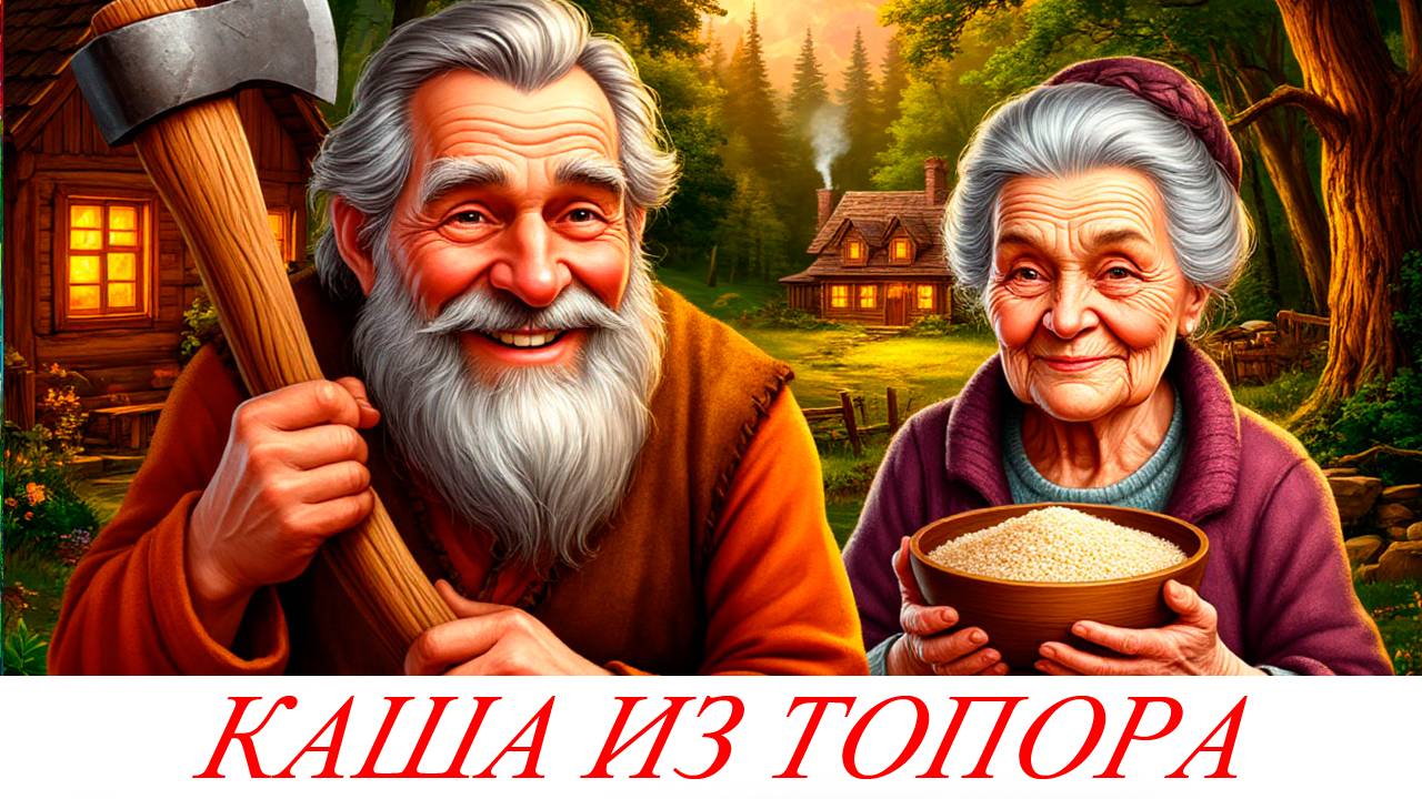 КАША ИЗ ТОПОРА | детские сказки онлайн| аудиосказки | сказки для малышей