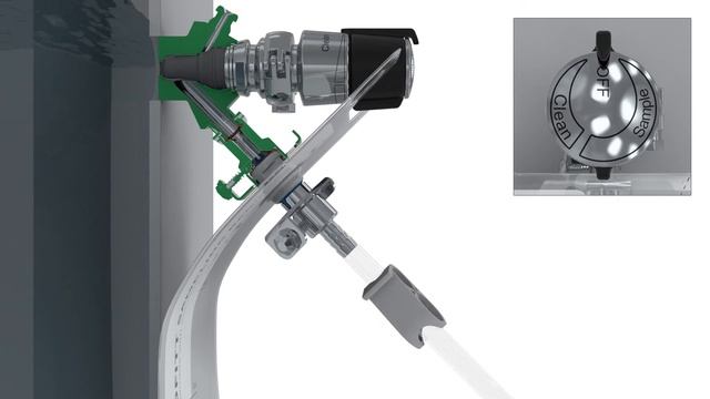 Пробоотборный пакет Keofitt (KSB) c фитингом под трубку