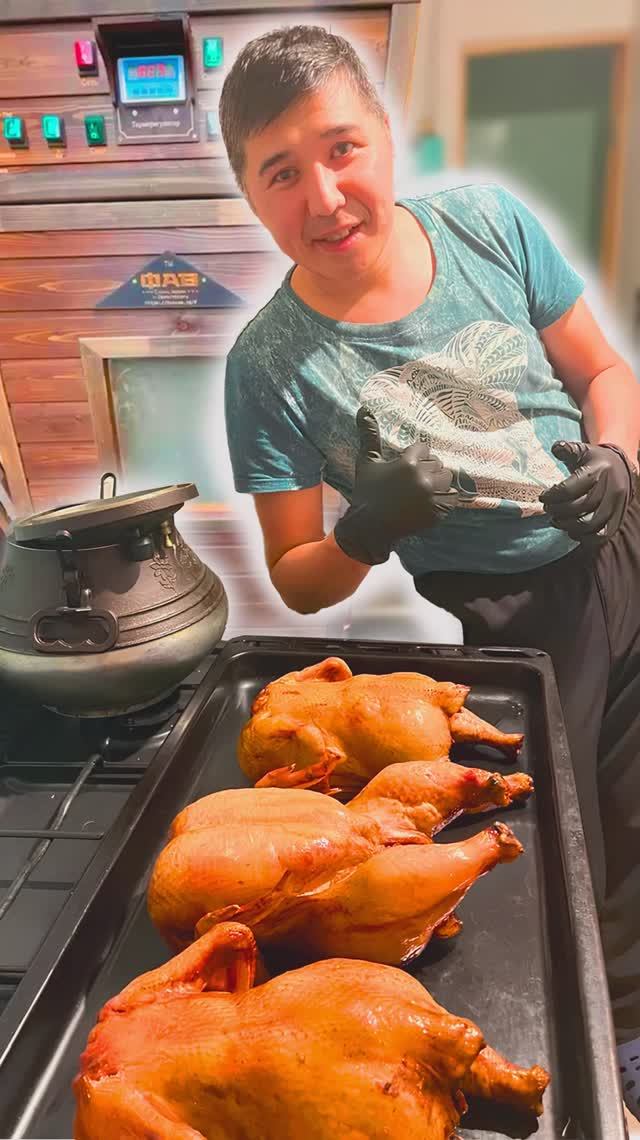 Не сдержался, закоптил курочек в новой коптильне.