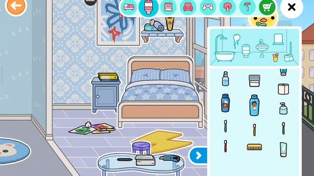 Обустройство комнаты девочки и мальчика в toca boca