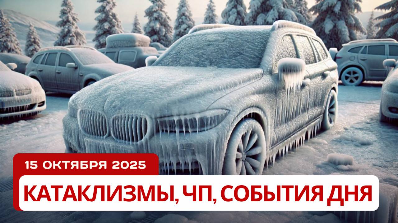 Новости Сегодня 15.10.2025 -  Катаклизмы, ЧП, События Дня | Москва, Китай Индия США Европа