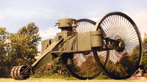 Царь-танк (Танк Лебеденко) 1915. Скоро выложим видео из музея танка Т-34 с макетом этой машины 1:1