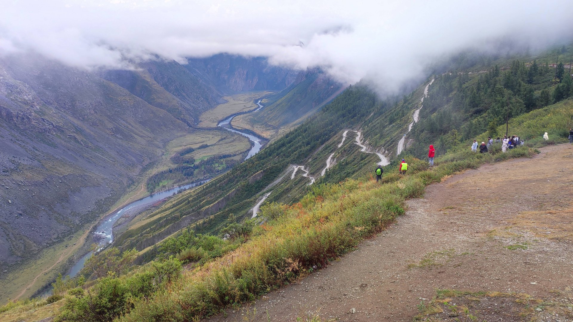 Алтай 2025. День 4 Водопад Куркуре, перевал Кату Ярык, Красные ворота.