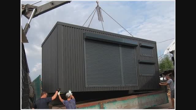 Всесезонный вагончик 6,00*2,45 высота 2.75