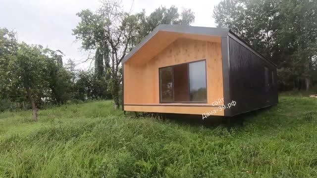 БарнХаус 63м2(10,50*6,00) Калининградская область. п.Нивенское.