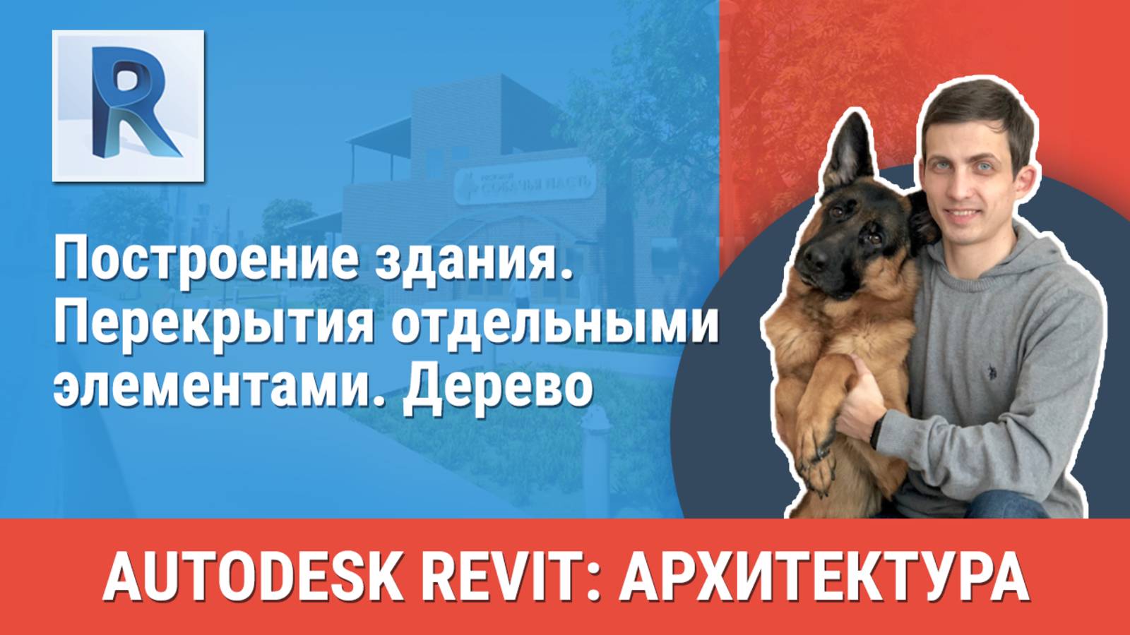 [Курс «Revit Архитектура: Продвинутый»] Перекрытия отдельными элементами. Дерево