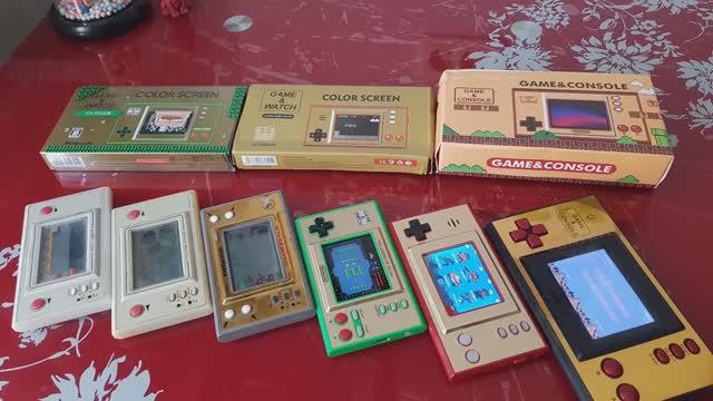 Обзор портативных консолей Game and watch, Legend of Zelda FC Pocket GB-35 Game and console