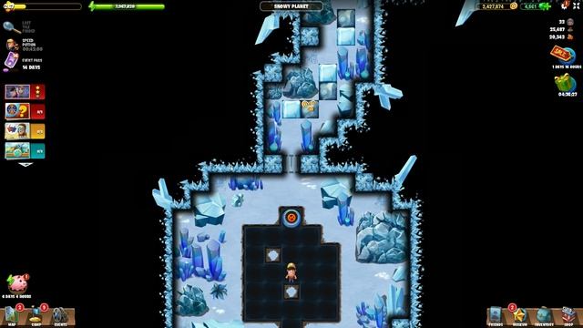 Снежная Планета - Snowy Planet | Планетный Прыгун (PC) | Diggy's Adventure