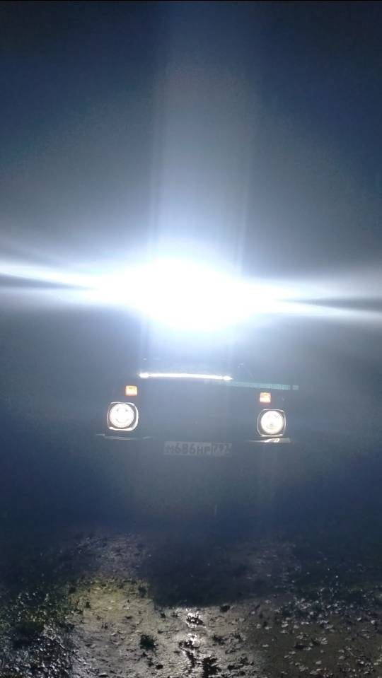 Люстра на Ниву. Осторожно нецензурная лексика.