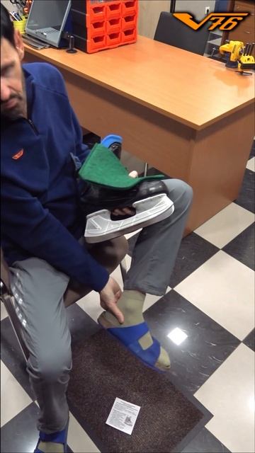 Термоформовка хоккейных коньков, часть 2.