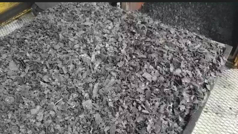 Утилизация рубероида Линия переработки битумных материалов Битум-порошок Битумизированный картон