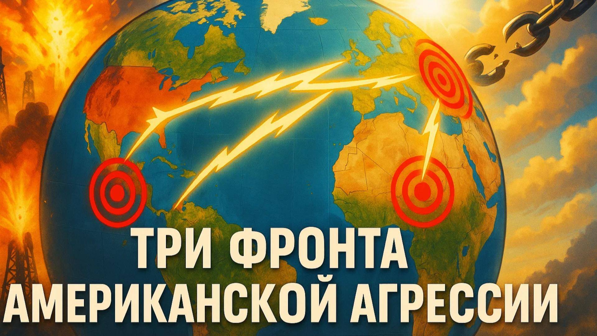 🌍Рэйчел Блевинс | Игра в троих: План США по одновременному удару по Китаю, Ирану и Венесуэле