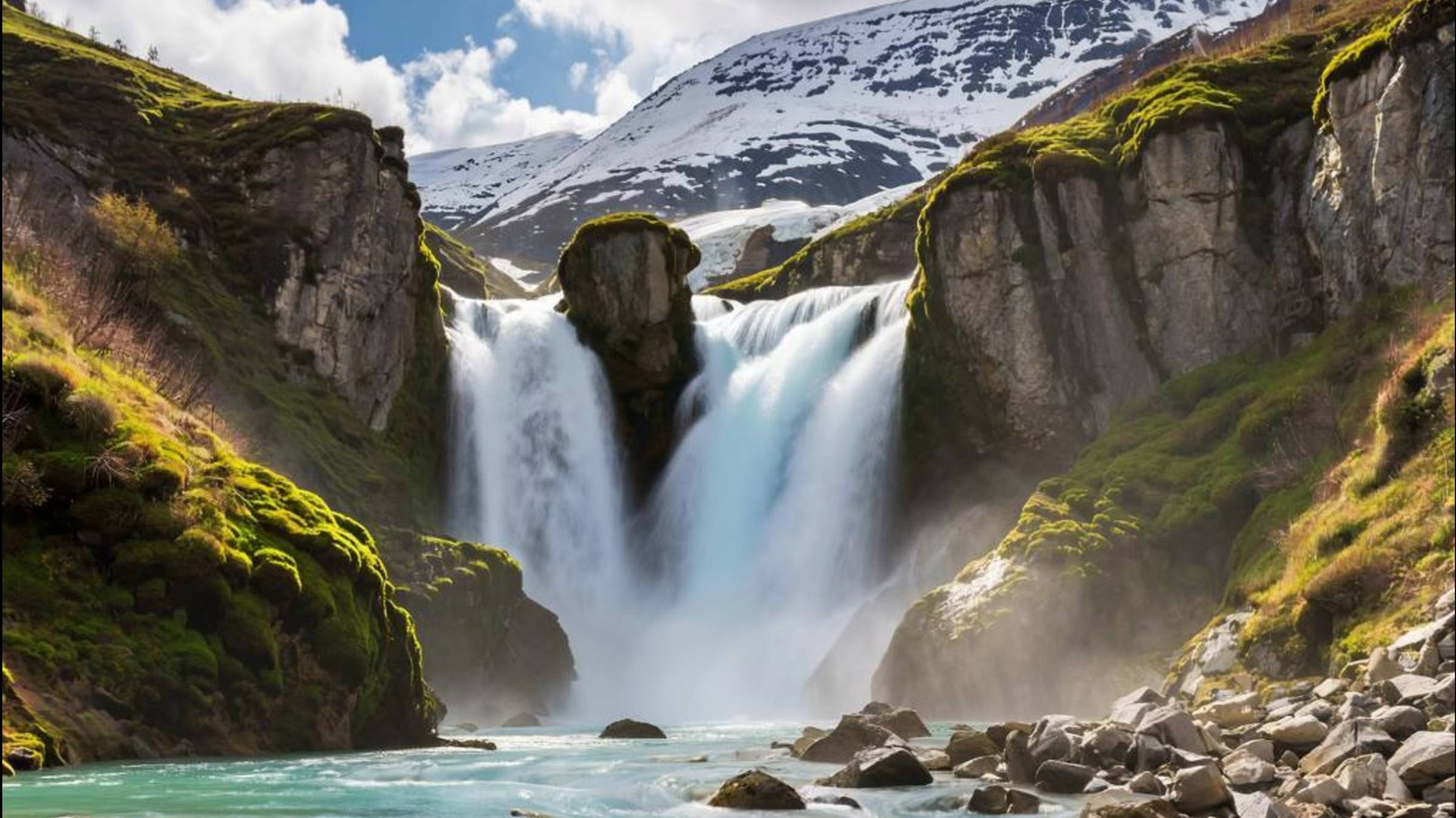 Водопады реки Чегем Кабардино-Балкарской Республики 2025