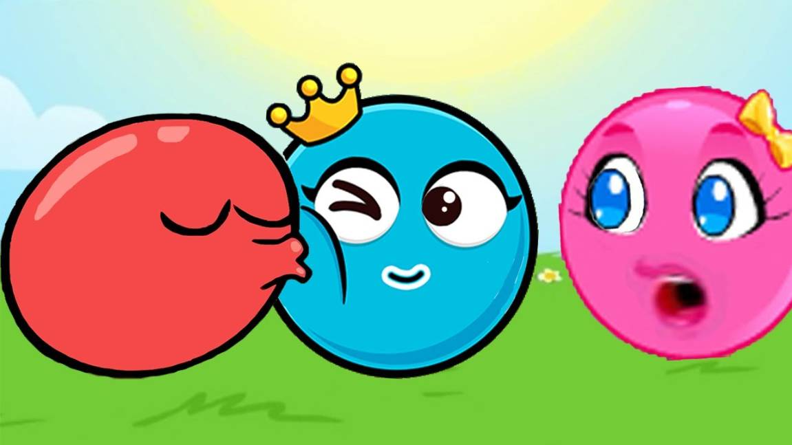 Новый КРАСНЫЙ ШАР, Красныш и Соня, мультик игра