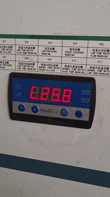 Чиллер Hanli HL-6000-QG2 выдает ошибки E05 и E11