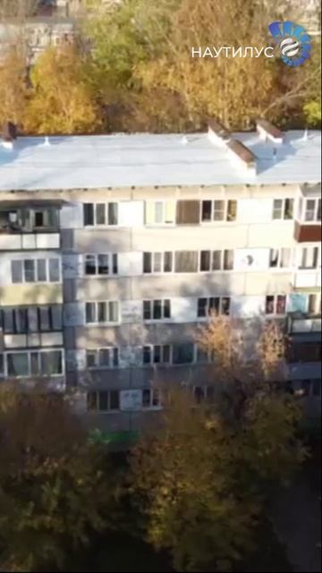 Ремонт кровли многоэтажного дома г. Череповец