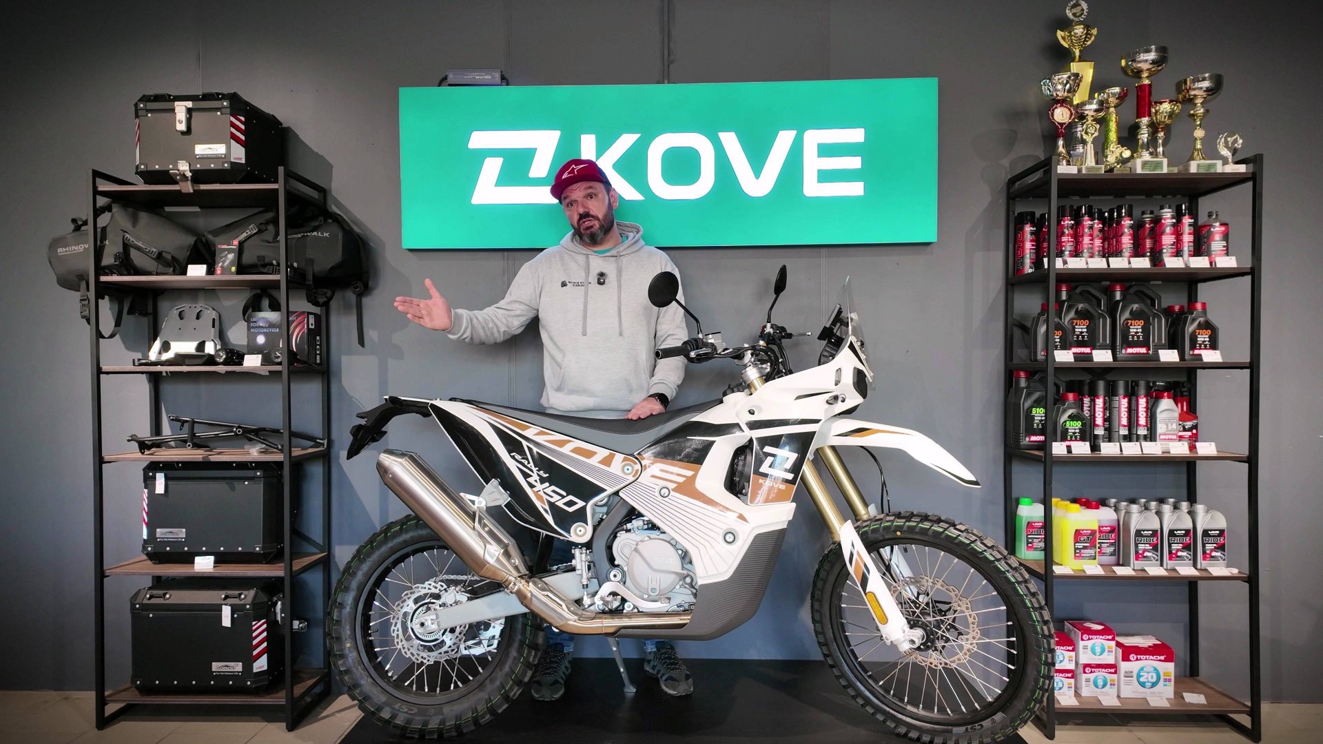 Kove 450 Rally - раллийные технологии в путешествиях