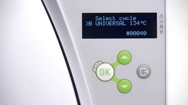 W&H Lina PRO автоклав - еженедельный вакуумный тест