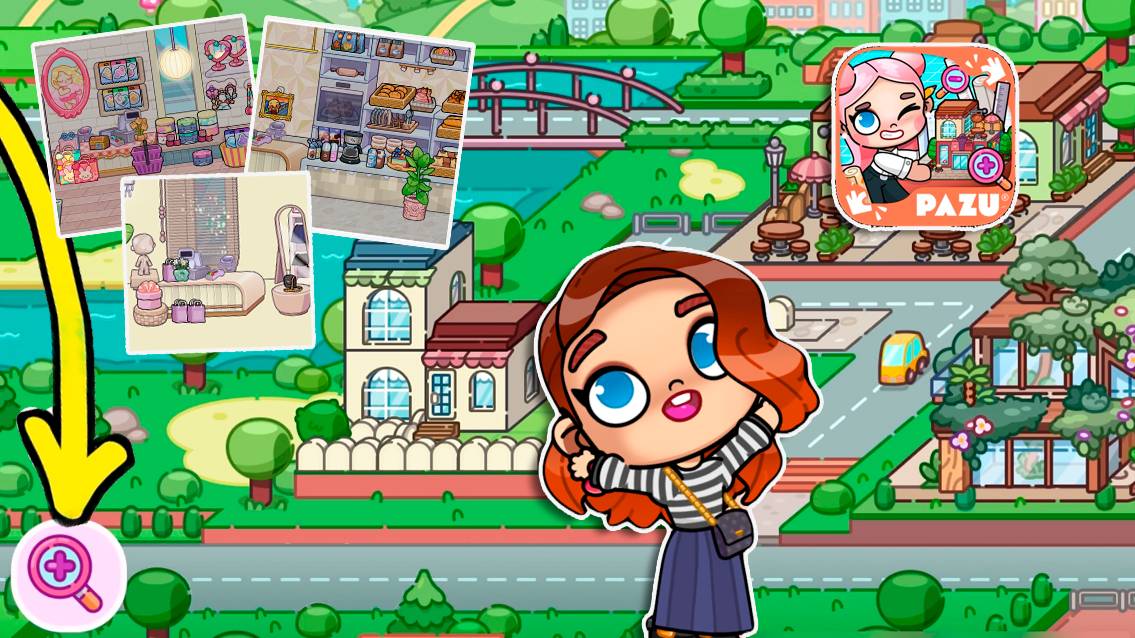 Новое обновление в Аватар Ворлд 🏡 Создала три магазина в одном 💫