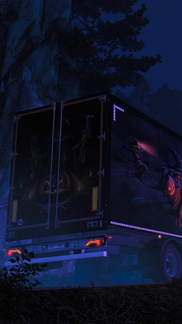 Ивент на Хэллоуин в ETS 2 и ATS#shorts