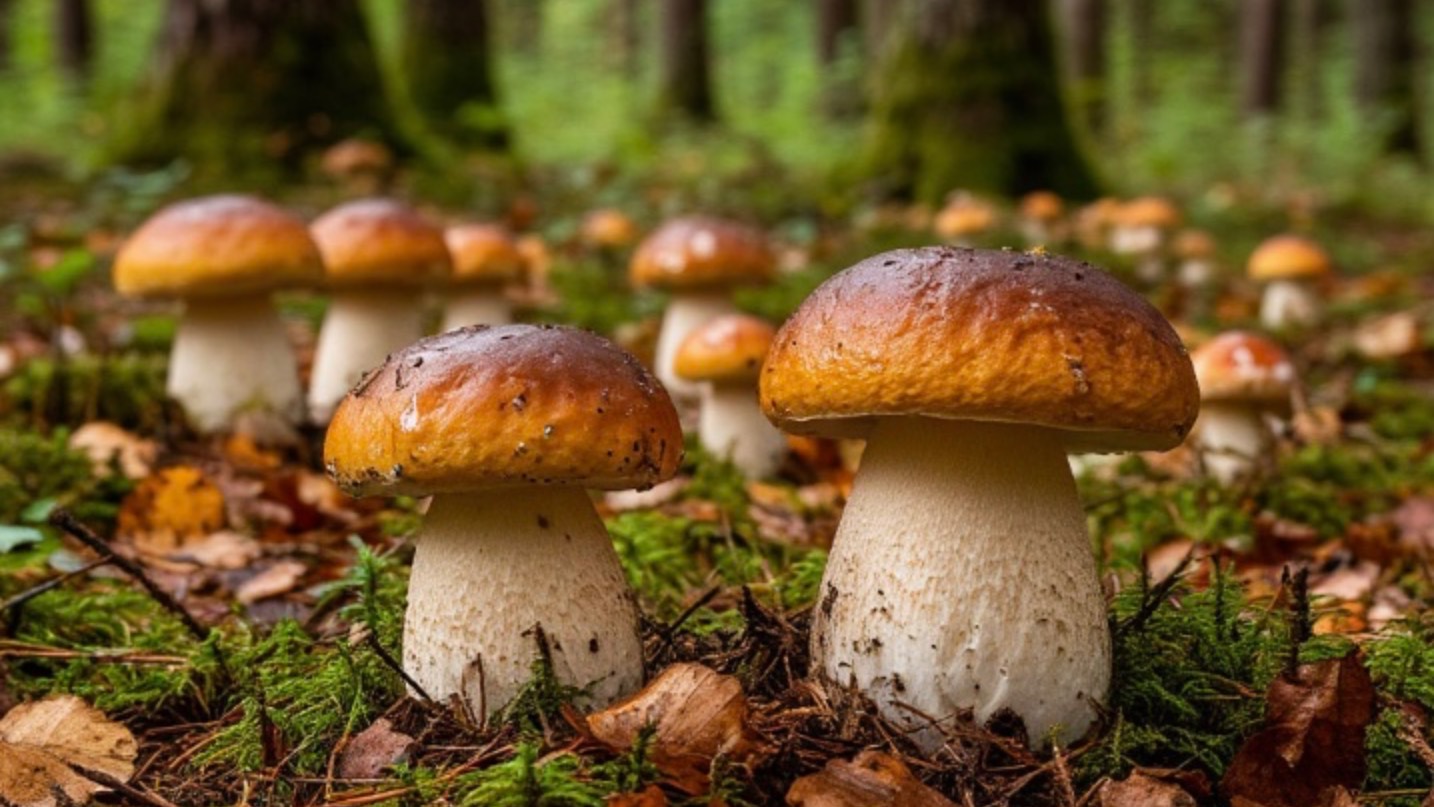 В лес за грибами