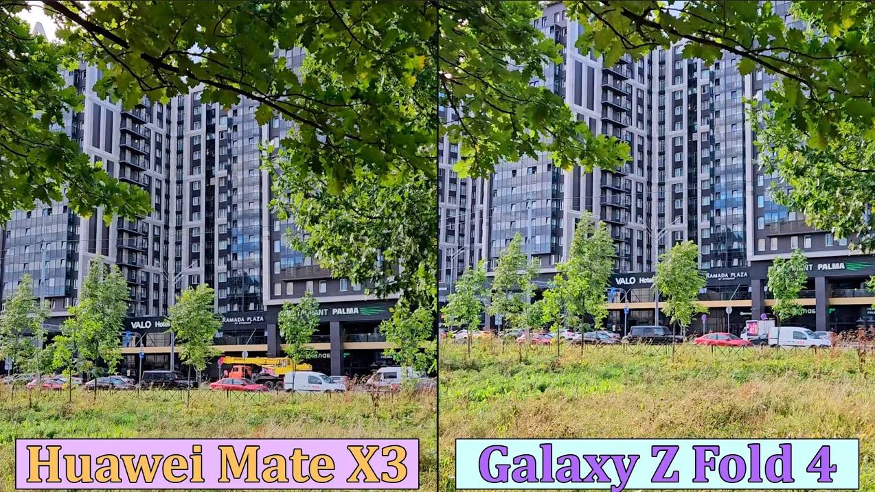 Huawei MATE X3 vs, Galaxy Z Fold 4 | Сравнение камер | 4K, стабилизация, зум, ночной режим