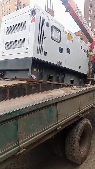 Отгрузка ДЭС Zammer AD-50-Т400 в кожухе со встроенным АВР в г. Красноярск