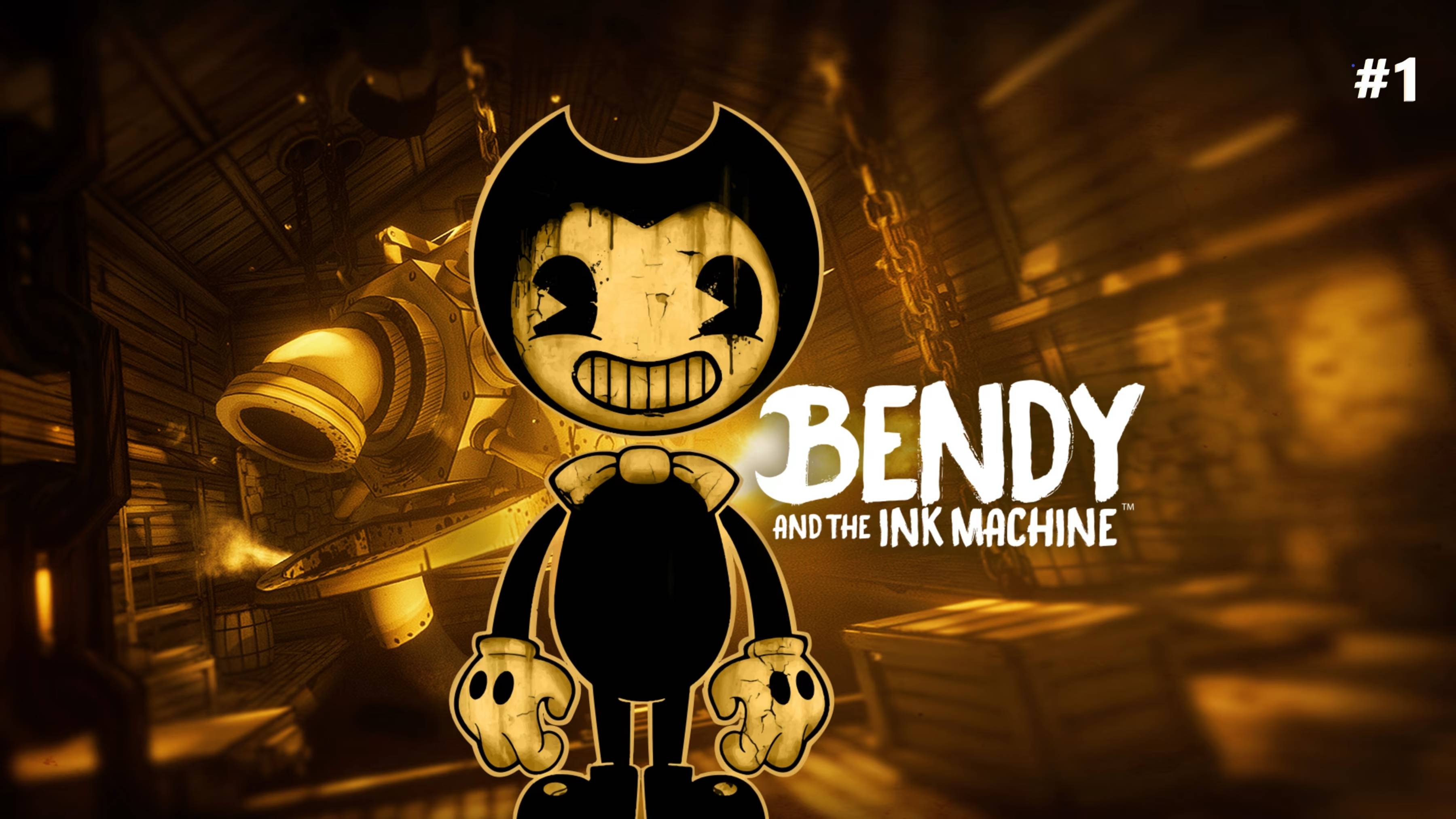 Bendy and the ink Machine (BATIM, Бенди и чернильная машина) - прохождение, 1-3 главы | Mobile